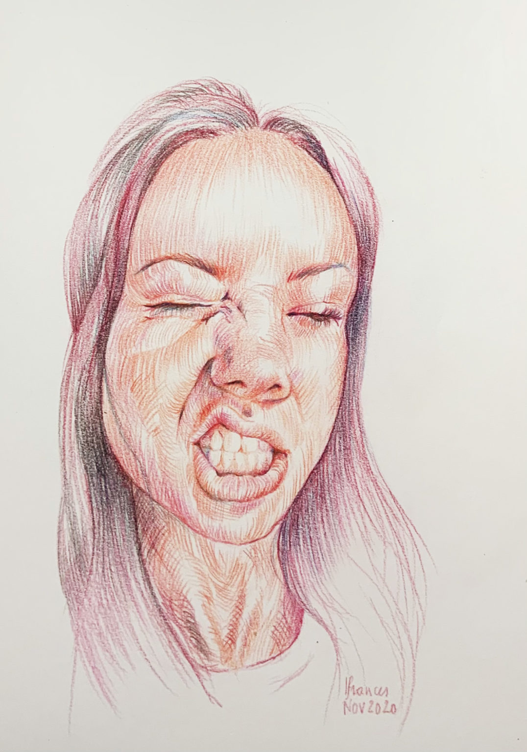 Déclinaison du style "hachure" - DESSIN OU PEINTURE